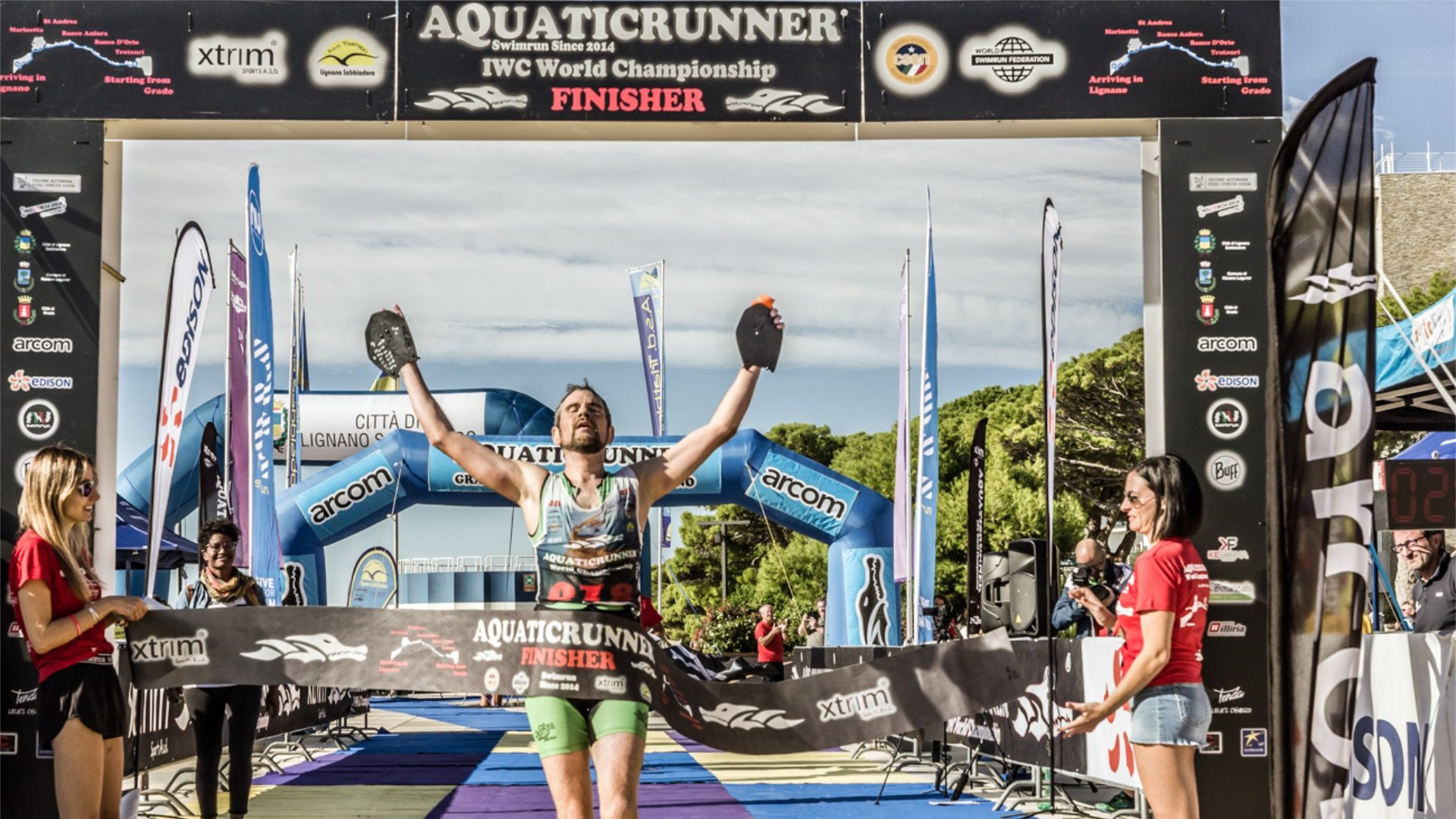 Aquaticrunner Italie - SWIMRUN France