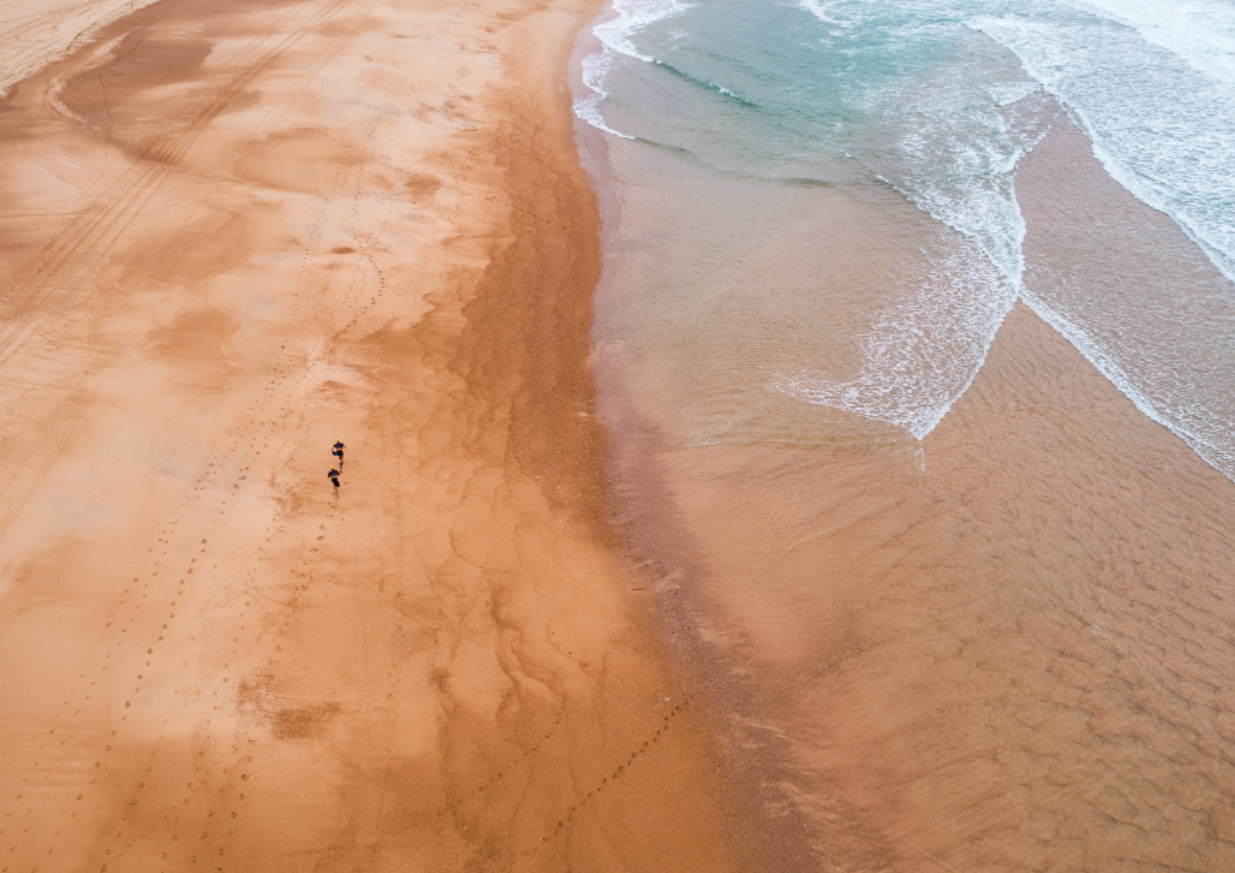 L’Audacieuse du Swimrun Côte Sud Landes 2022 sourit à Thomas Guerry et ...